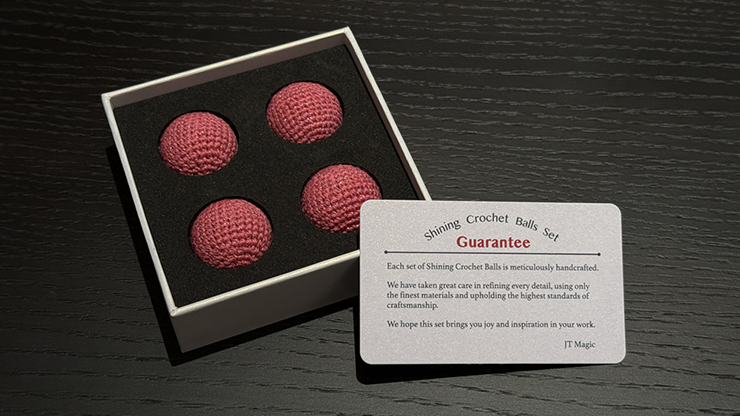 Shining Crochet Balls (Light Pink) by JT Magic - 스타하트