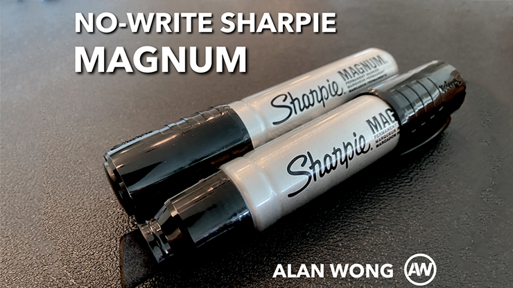 No Write Sharpie Magnum by Alan Wong - 스타하트